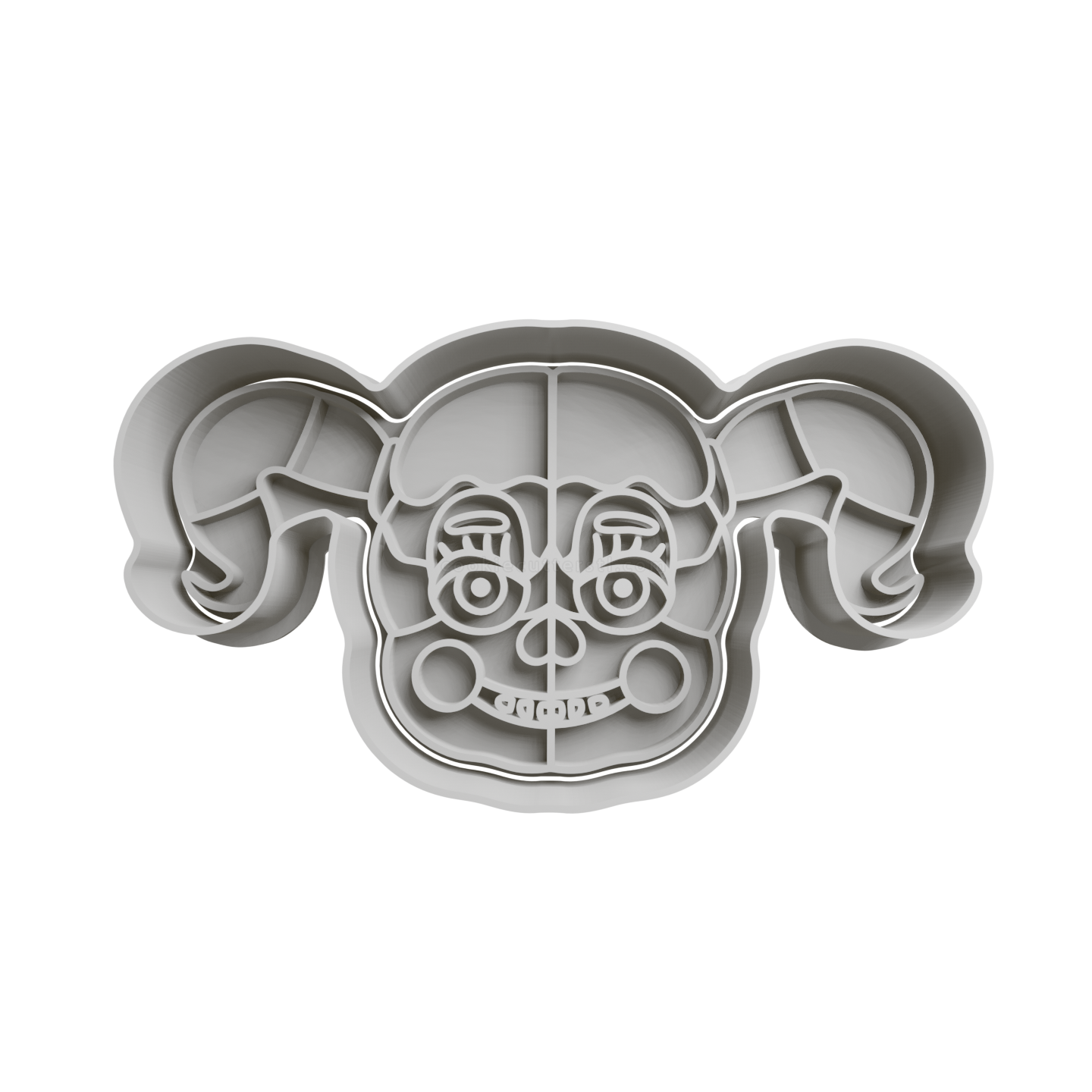 Circus Baby Cortador De Galletas STL - Cortador De Galletas STL Circus Baby Cortador De Galletas STL - Cortador De Galletas STL